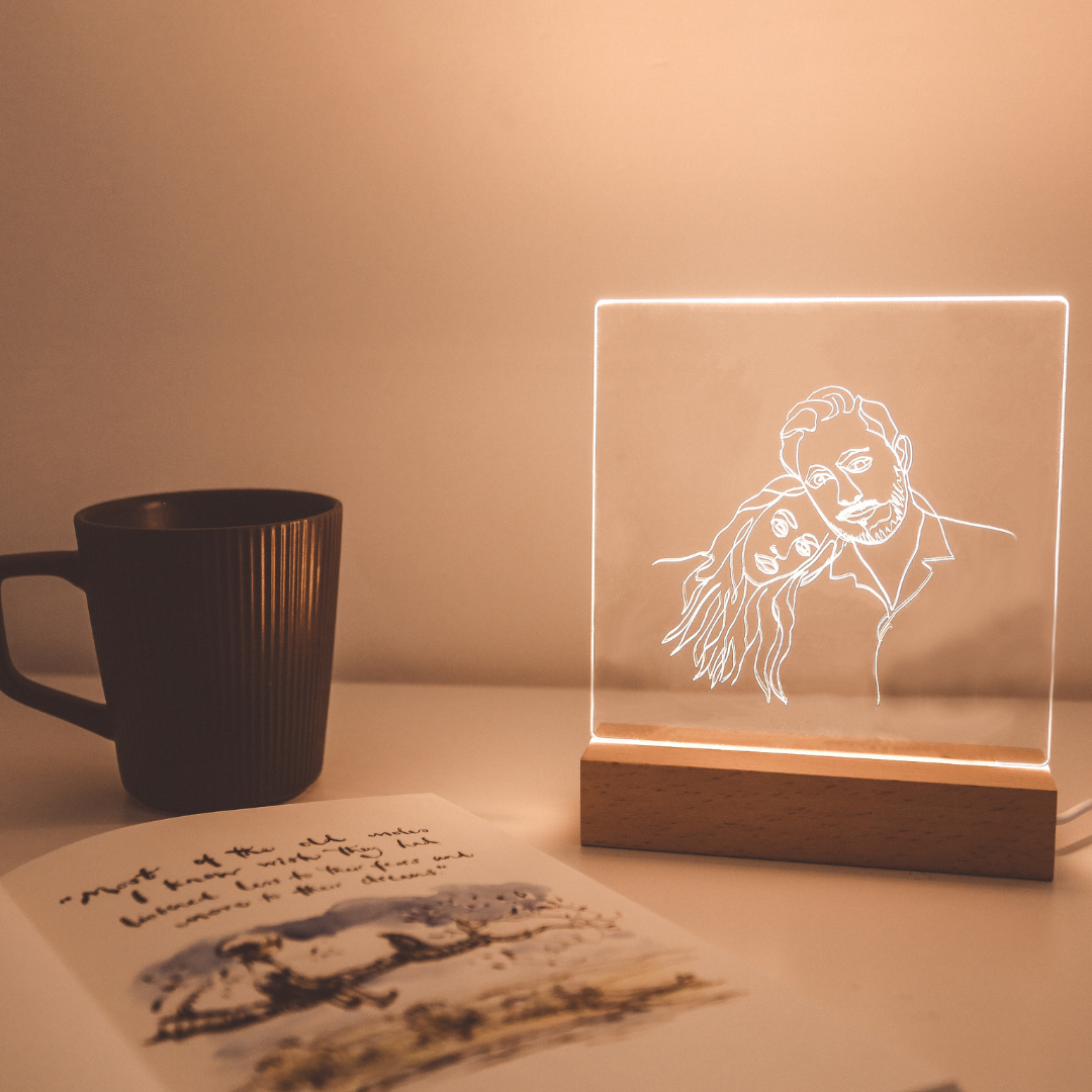 Acrylic DIY Mood Light Display Kit | The Moments Lab