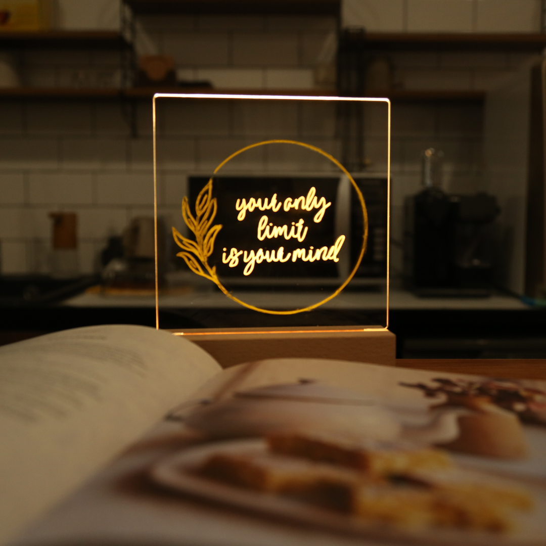 Acrylic DIY Mood Light Display Kit | The Moments Lab